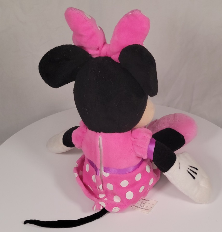 Disney Minnie Mouse Talking Plush | eBay