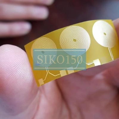5PCS 100μm flexible interdigitated gold electrodes Sensor chip 11.6*16 ...