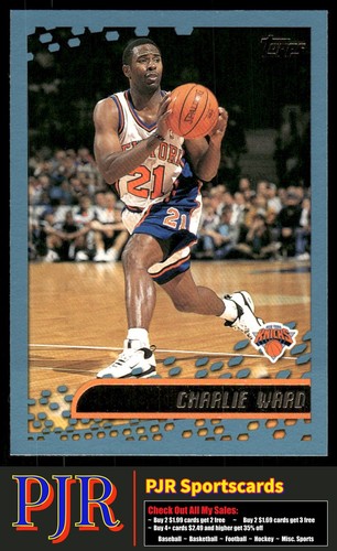 Charlie Ward 2001-02 Topps #185 New York Knicks | eBay