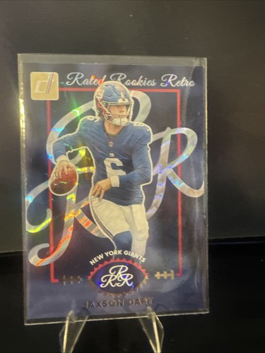 2025 Panini Donruss Football Rated Rookie Retro Jackson Dart | eBay
