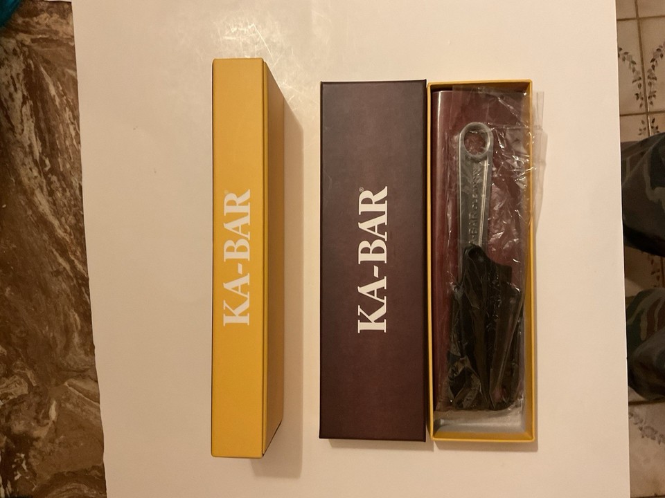 KA-BAR Forged fixed blade Full tang 425 High Carbon stainless Wrench ...