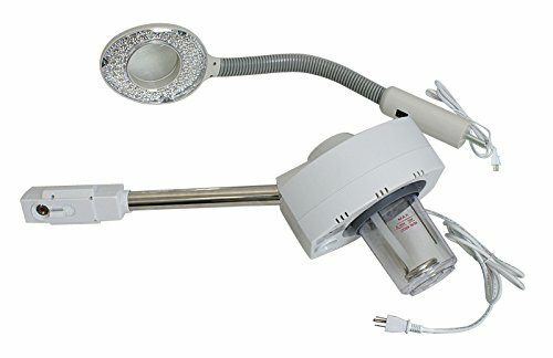 Facial Steamer 5 LED Magnifying Lamp 2 in 1 Spa Salon at Home Multi ...