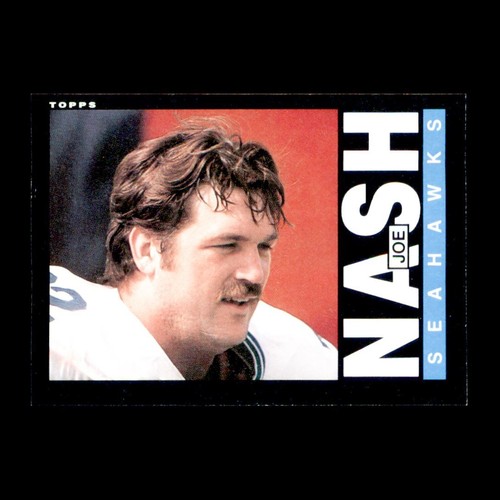 Joe Nash 1985 Topps Rookie Seattle Seahawks #390 Set Break Great ...