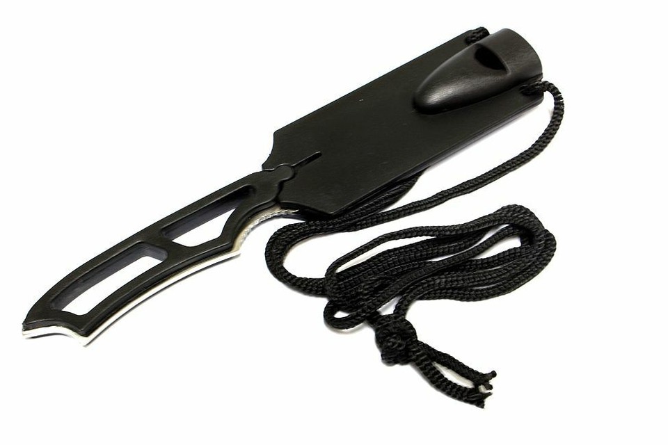 COMBAT TACTICAL MILITARY Fixed Blade MINI Neck Pocket Boot KNIFE ...