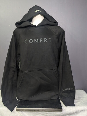 Comfrt Tranquil Hoodie Obsidian Black Color Unisex | eBay
