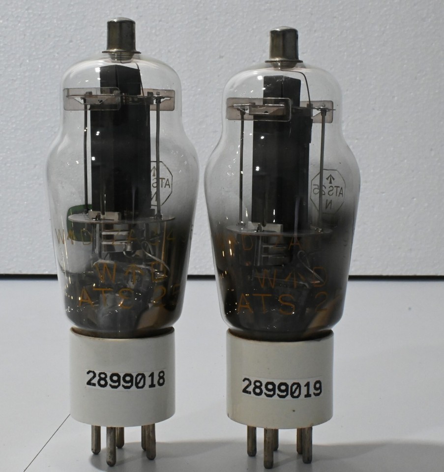 807 ATS25 ZA3496 Beam Tetrode Ceramic GEC Gt.Britain 1940 WW2 Mil Grade ...