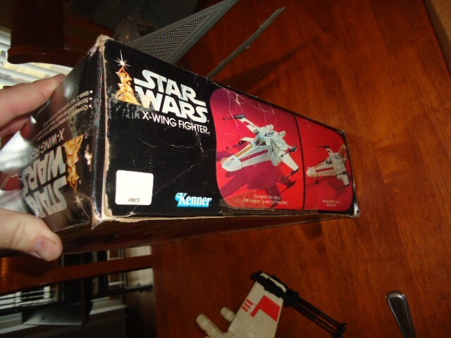 Star Wars Vintage X-Wing Fighter with the Original Box& Insert Complete ...