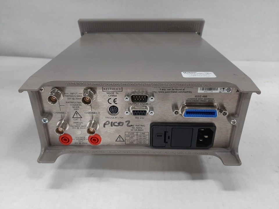 Keithley 6482 Dual-Channel Picoammeter/Voltage Source | eBay