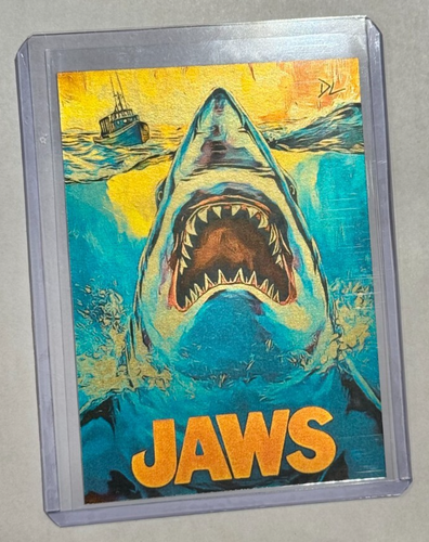 Jaws Gold Plated Limited Edition Artist Signed "Horror Classic" Trading ...