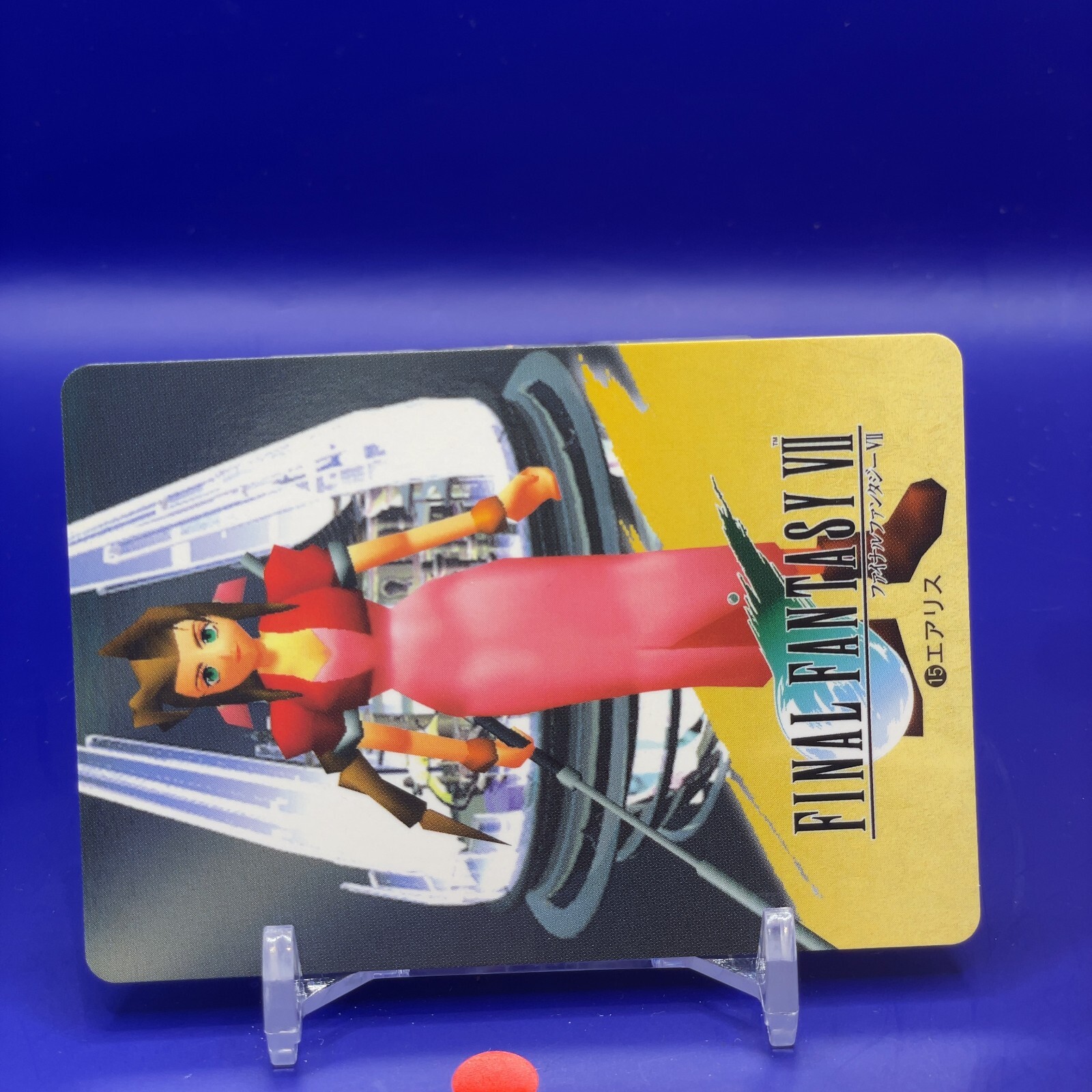 Aerith Gainsborough Final Fantasy 7 Ⅶ Bandai Card 1996 No.15 Japan F/S ...