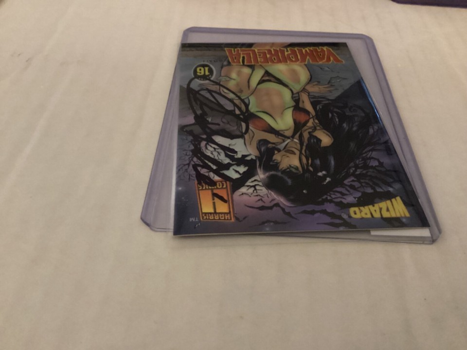 1997 Wizard Harris Comics Vampirella Luis Small Jr. ? Auto | eBay