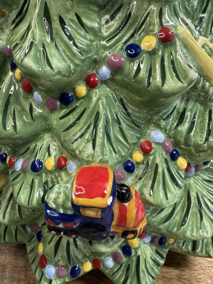 Holiday Celebrations 15" Ceramic Christmas Tree Cookie Jar By ...