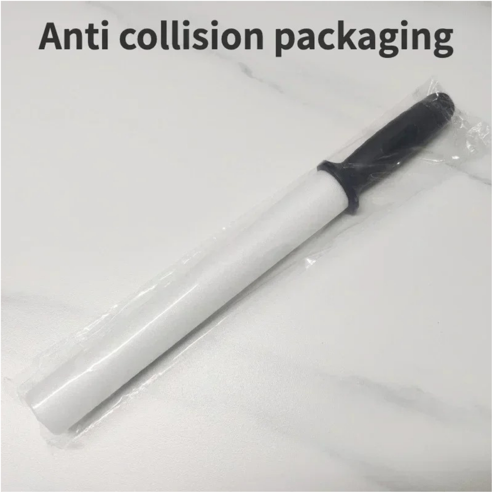 3000 Grit Ruby Sharpening Stone 10"Grinding Musat Stick Knife Hone Rod ...