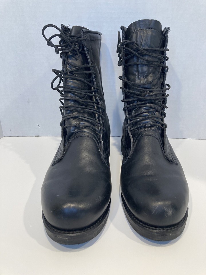 Biltrite Boots Combat Steel Toe Addison Military Leather Vintage 90s ...