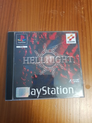 Hell Night Hellnight PlayStation PS1 Pal Reprinted art No manual | eBay UK