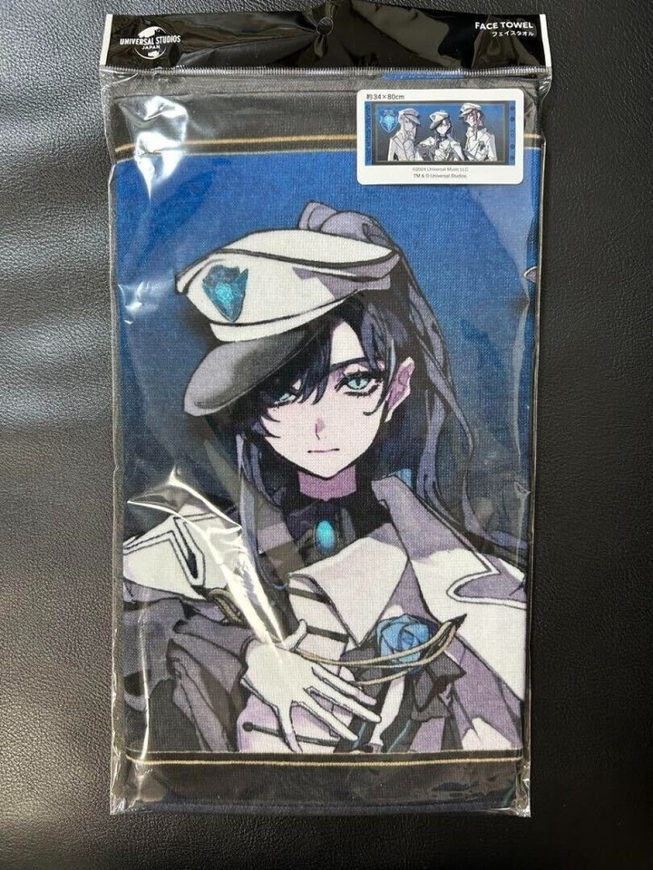 Ado x USJ Blue Rose Squadron Hand Towel Limited 2024 Halloween NEW | eBay