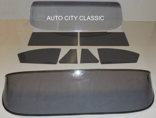1953 1954 Chevy 4 Door Sedan Windshield Vent Doors Rear Back Glass Set ...