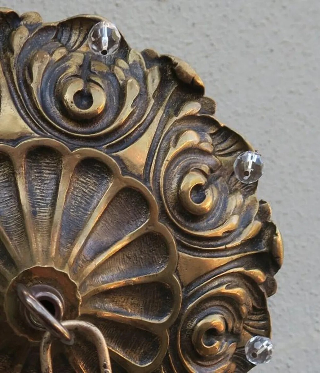Antique Bronze Ceiling Medallion Ekena Millwork CM20BE1WSS Endurathane