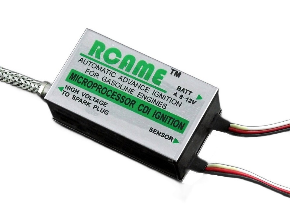 RCAME CM6 10mm Ignition CDI 90 Degree for Gas Engine RC Model Plane | eBay