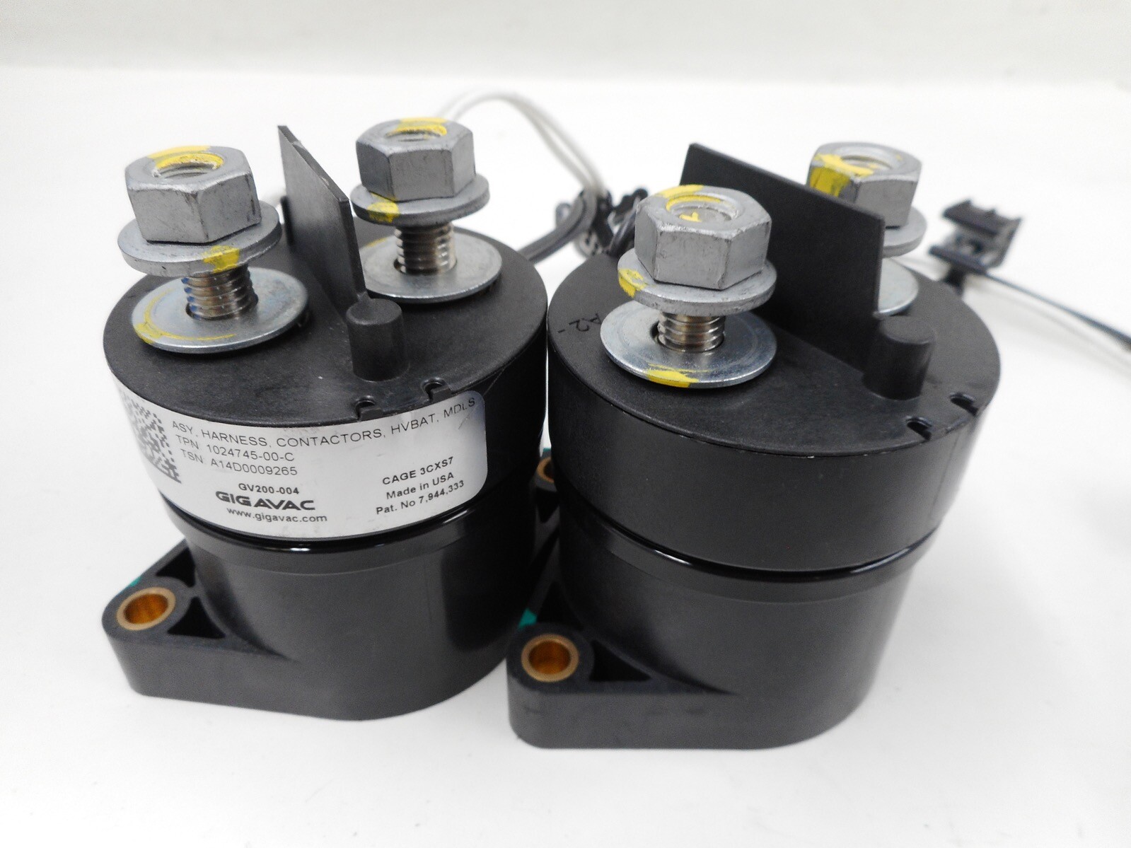 Tesla Model S/X OEM High Voltage Battery Pack Black Contactors ...