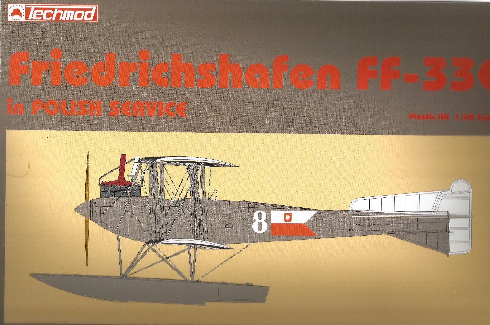 TECHMOD 1/48 Friedrichshafen FF.33E in Polish service model | eBay