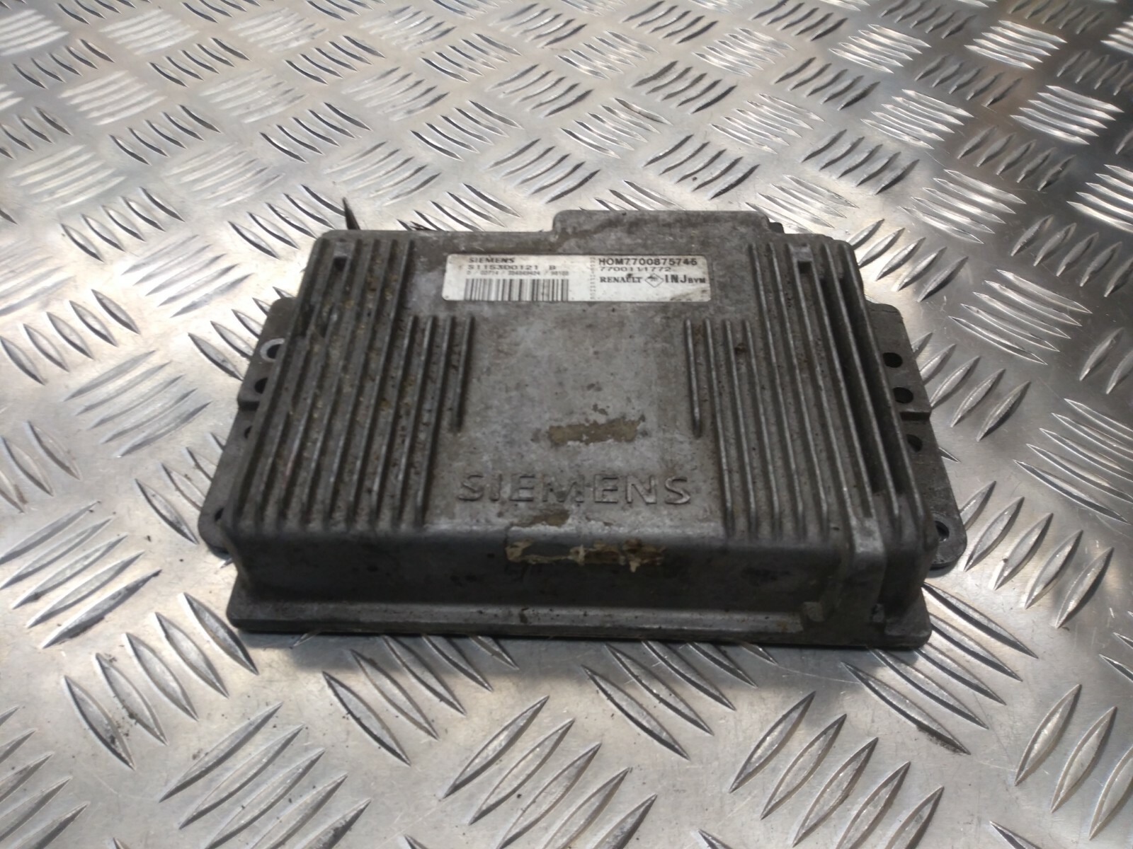 B203 RENAULT ECU Control Module Unit S115300121B 7700111772 ...