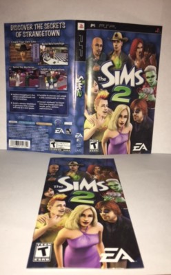 The Sims 2 PSP Original Replacement Artwork & Manual | eBay
