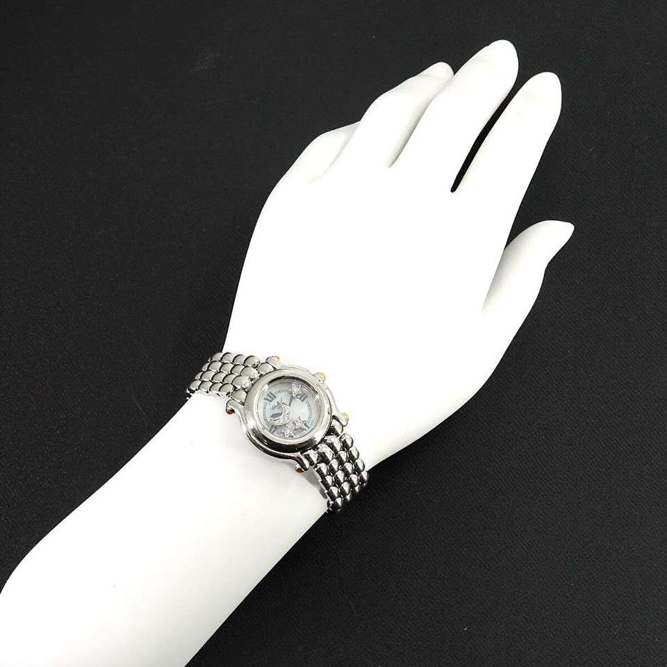 Chopard Happy Sport 27/8250-30 4P Diamond White Shell Dial Ladies ...