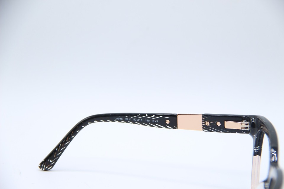 NEW L.A.M.B. LAMB LA 045 BLK BLACK FADE PINK AUTHENTIC FRAMES ...