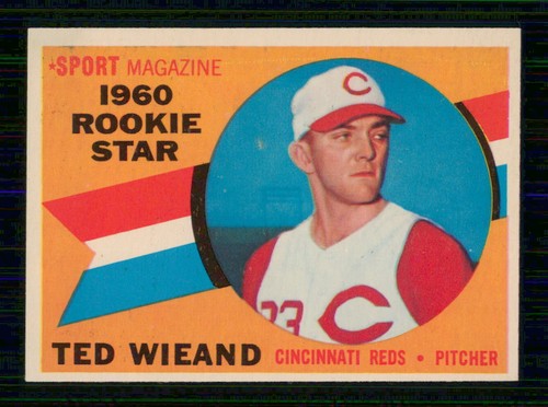 1960 TOPPS BASEBALL # 146 TED WIEAND RC RS 12378 | eBay