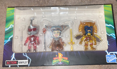 MIGHTY MORPHIN POWER RANGERS Action Vinyls Crystal Villain ~LORD ZEDD ...