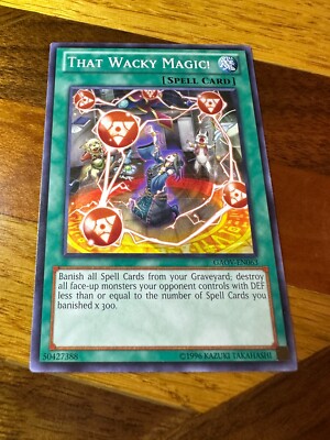 That Wacky Magic! GAOV-EN063 Unlimited Edition Common PL + BONUS | eBay