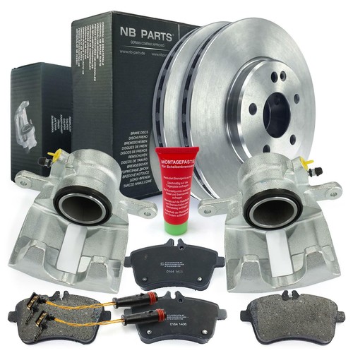 Brake Calipers Brake Pads Brake Discs Front for Mercedes A-B-Class W169 ...