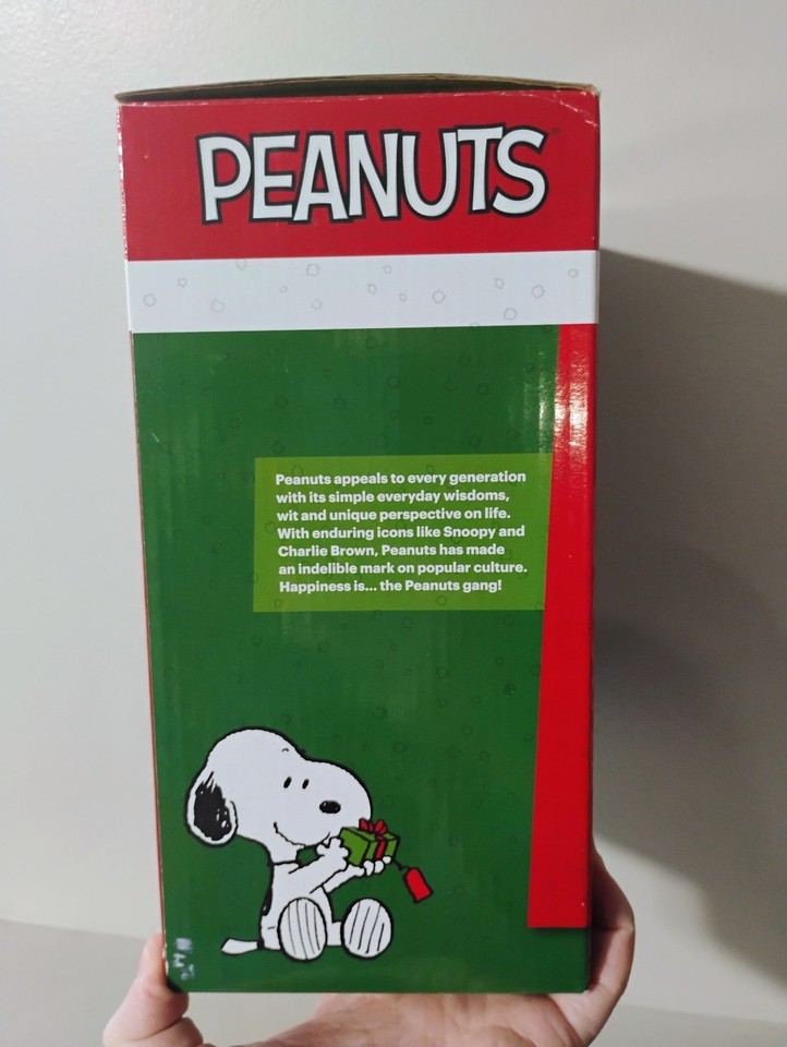 2017 Department 56 Peanuts Charlie Brown & Snoopy Christmas Tree Topper ...