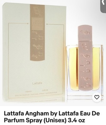 Lattafa Angham by Lattafa Perfumes 3.4oz / 100ml Unisex EDP Spray New ...