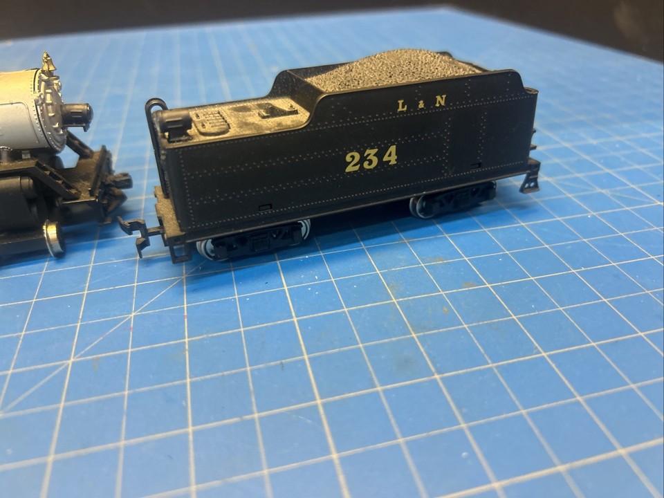 Mechano HO Train Steam Engine #234 L&N Coal Locomotive 4-6-2 tested | eBay