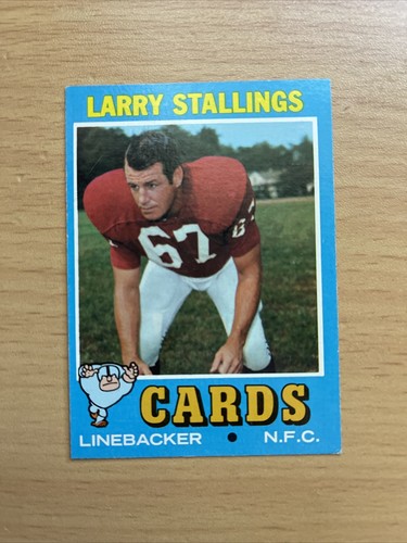 1971 Topps Larry Stallings Football Card #93 Cardinals | eBay