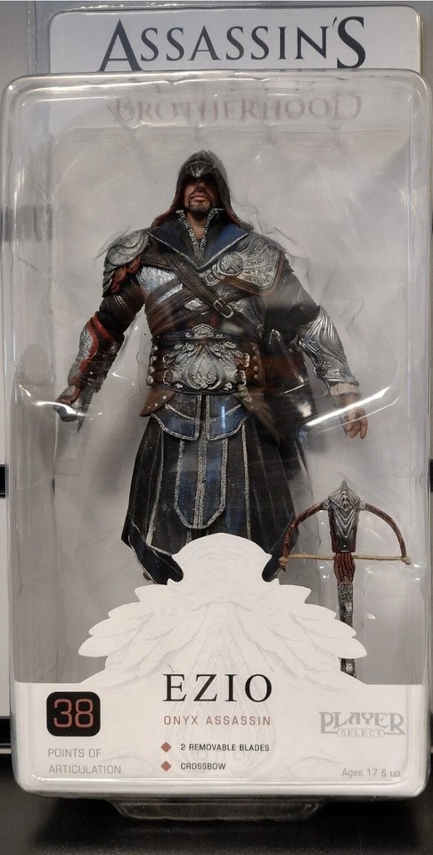 EZIO ONYX ASSASSIN ASSASSIN'S CREED BROTHERHOOD 7" FIGURE NECA ...