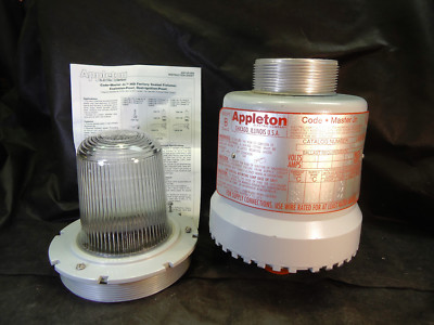 NEW APPLETON HID HPS HAZARDOUS LOCATION LIGHT FIXTURE CJB70L-MT ...
