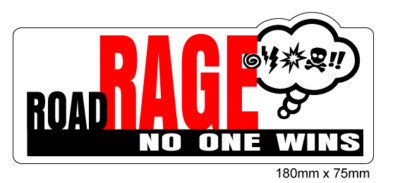 road rage funny bumper sticker - BUY 2 GET 3 | eBay Australia
