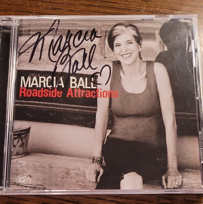 AUTOGRAPHED Marcia Ball - Roadside Attractions - CD - MINT condition ...