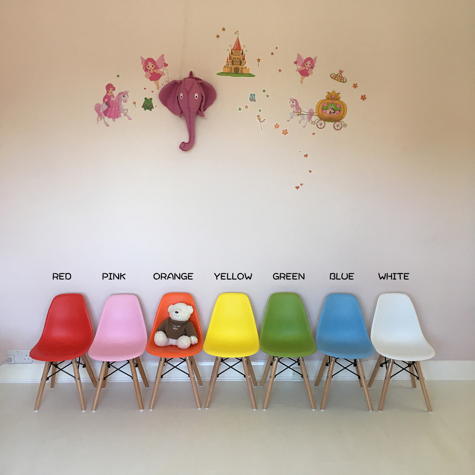Children’s Chairs 7 Colours HIGH QUALITY Kids Furniture | eBay