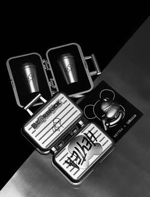 Heytea bearbrick suitcase and bearbrick fridge magnet set | eBay