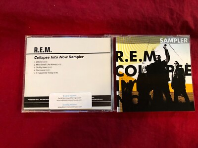 R.E.M. COLLAPSE INTO NOW 5 CUT PROMO ONLY CD SAMPLER | eBay