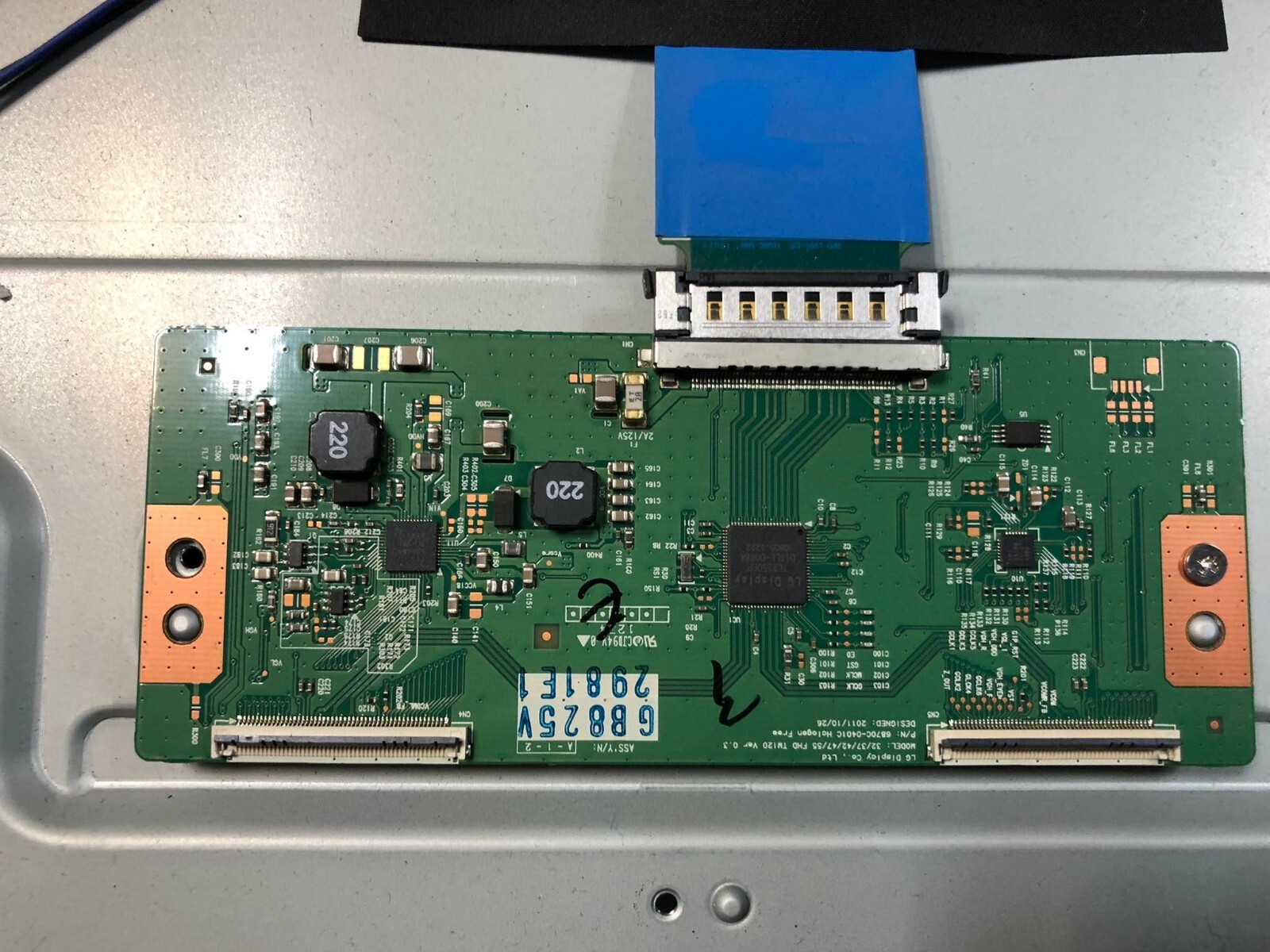 LG 42LS3450 TCON 6870C-0401C Model 32/37/42/47/55 FMD TM120 Ver Q.3 | eBay