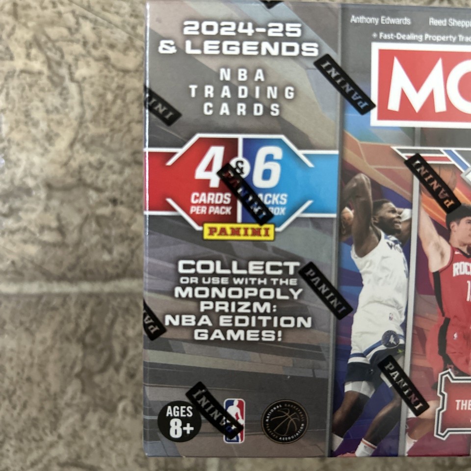*NEW* Monopoly: NBA 2024-25 & Legends Panini Prizm Booster Board Game ...