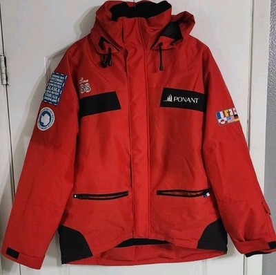 PONANT 88 Antarctica Polar Expedition Hooded Parka Jacket Coat Mens ...