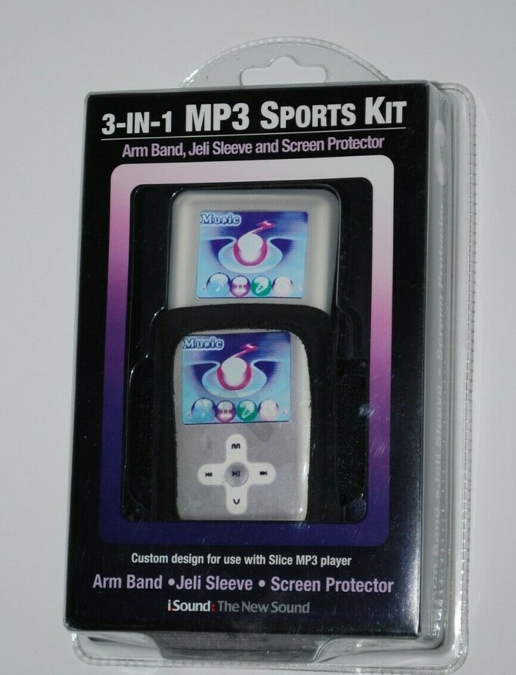 iSound 3 in 1 Arm Band MP3 Holder wth Jelli Sleeve & Screen Protector ...