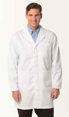Liv Laboratory Coat Dust Coat w/Press Stud Fastenings XL Male: 132 ...