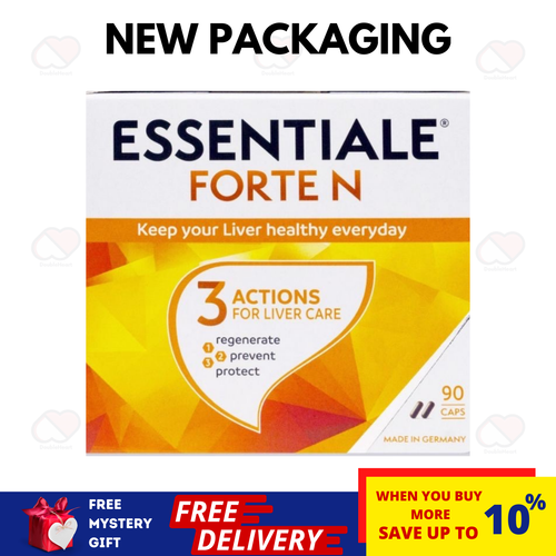 90cap Essentiale Forte N Liver Detox Support Tonic Supplement Free Gift ...